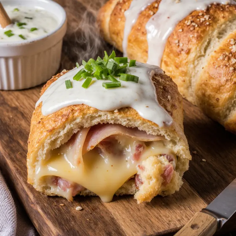 Handbrot mit Schinken und Käse – Das perfekte Snack-Rezept