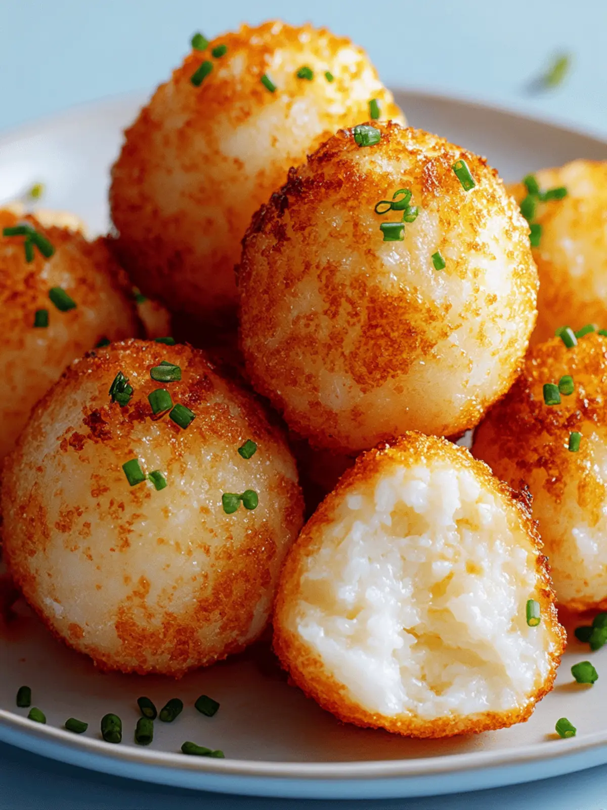 Krosse Reisbällchen Airfryer: Ein gesunder Snack