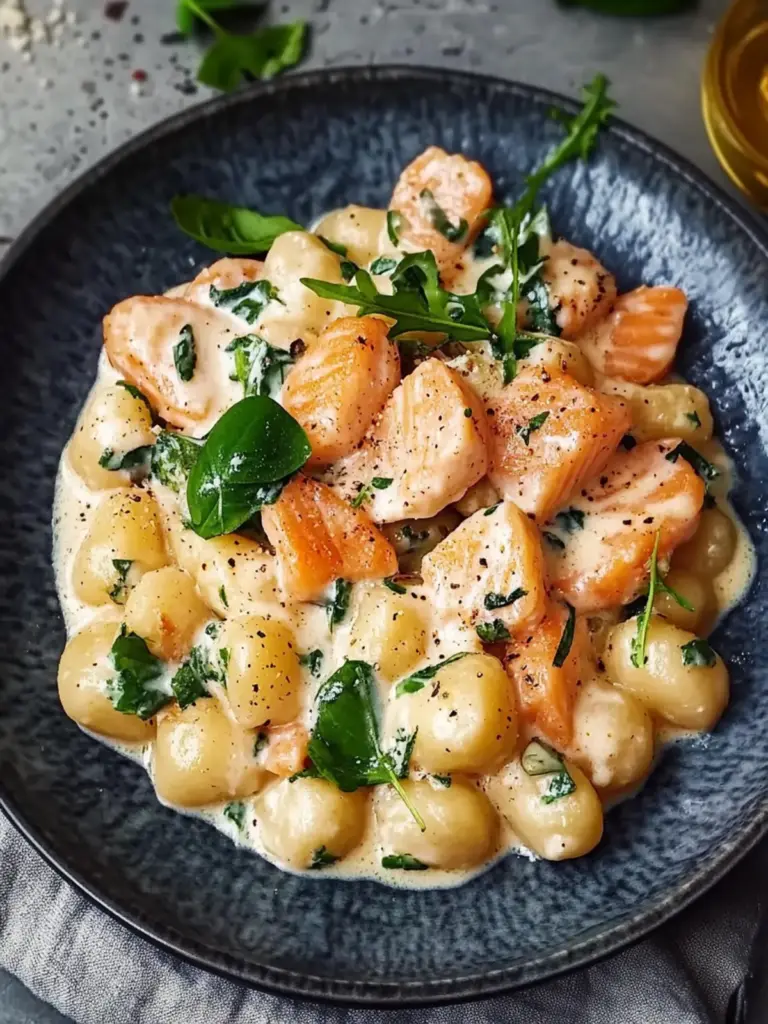 Gnocchi Mit Lachs