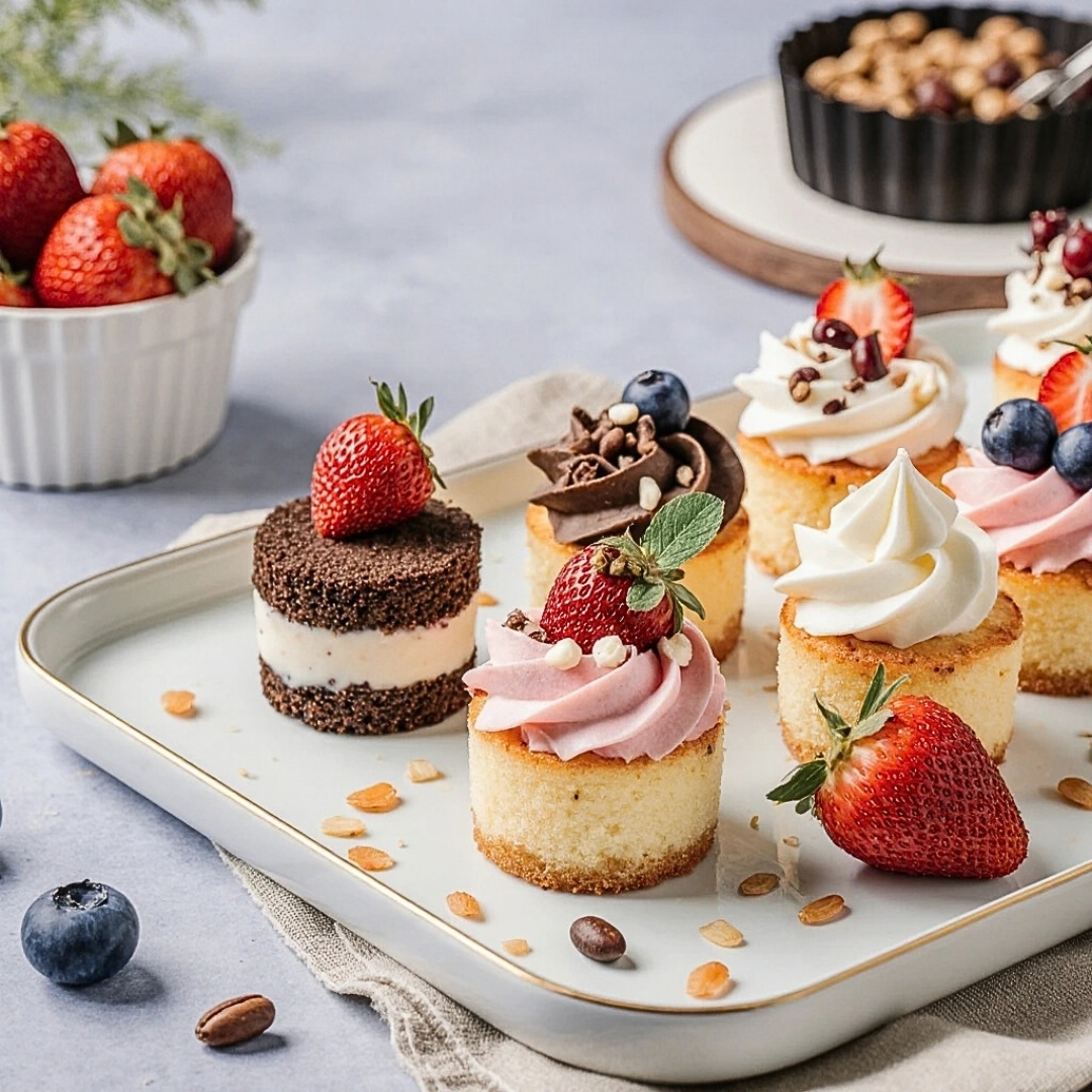 Mini-Kuchen: Einfache und köstliche Rezepte für Feiern